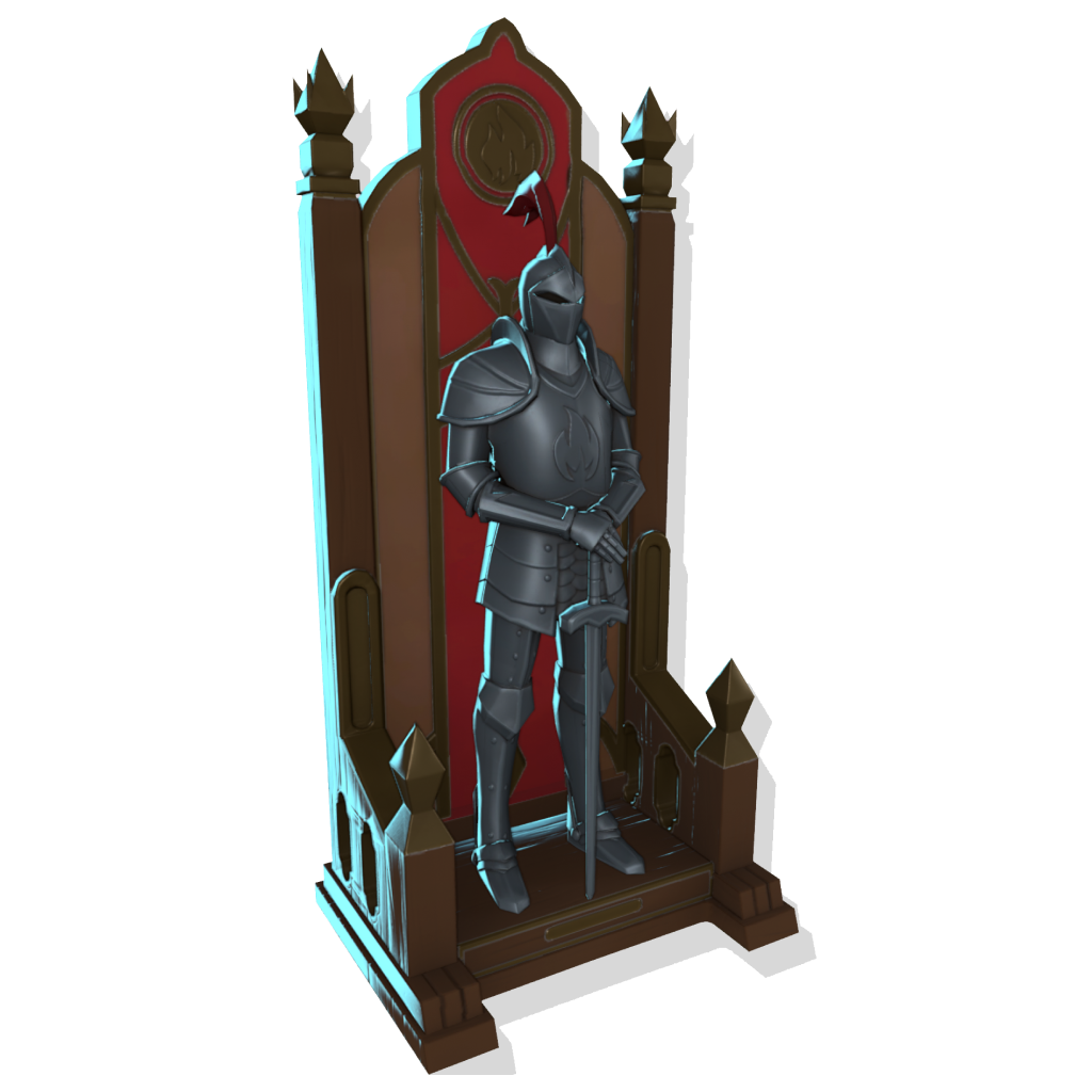 Arthurian Armor Rack (Big Time) | Open Loot