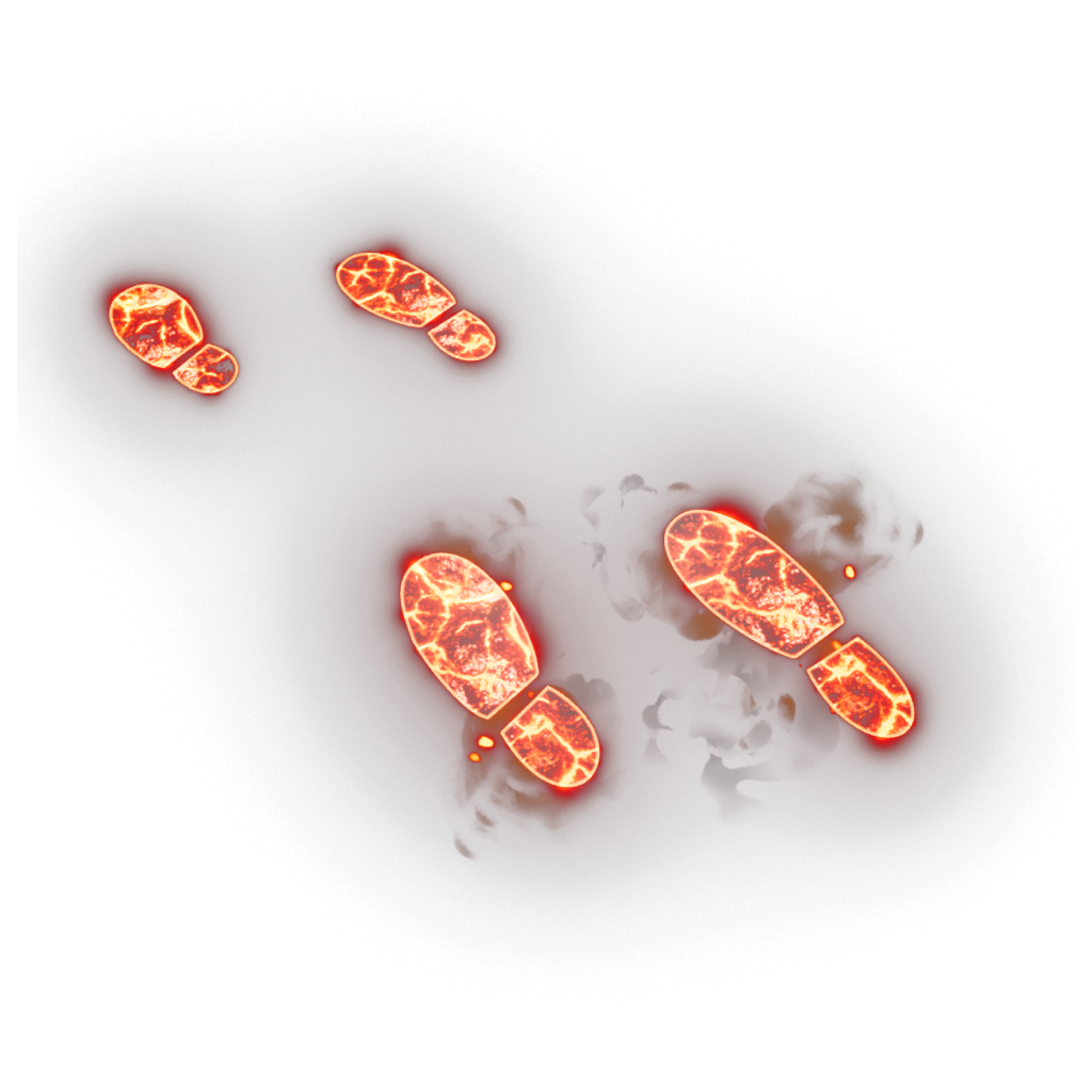 Explosive Footstep Decal (Big Time)