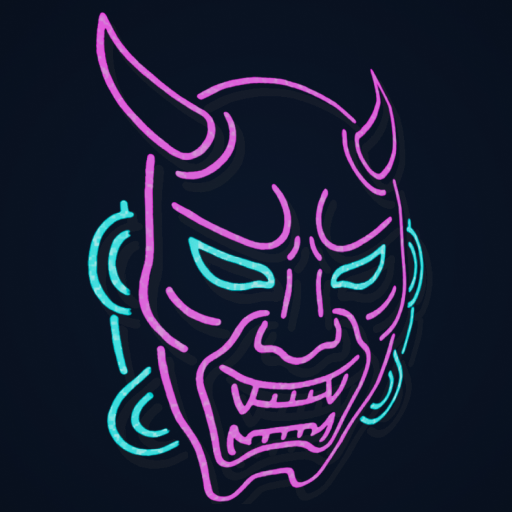 Cyber Oni Mask (Big Time)
