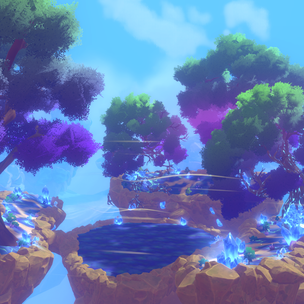 Medium Island of Tranquility (WorldShards) | Open Loot