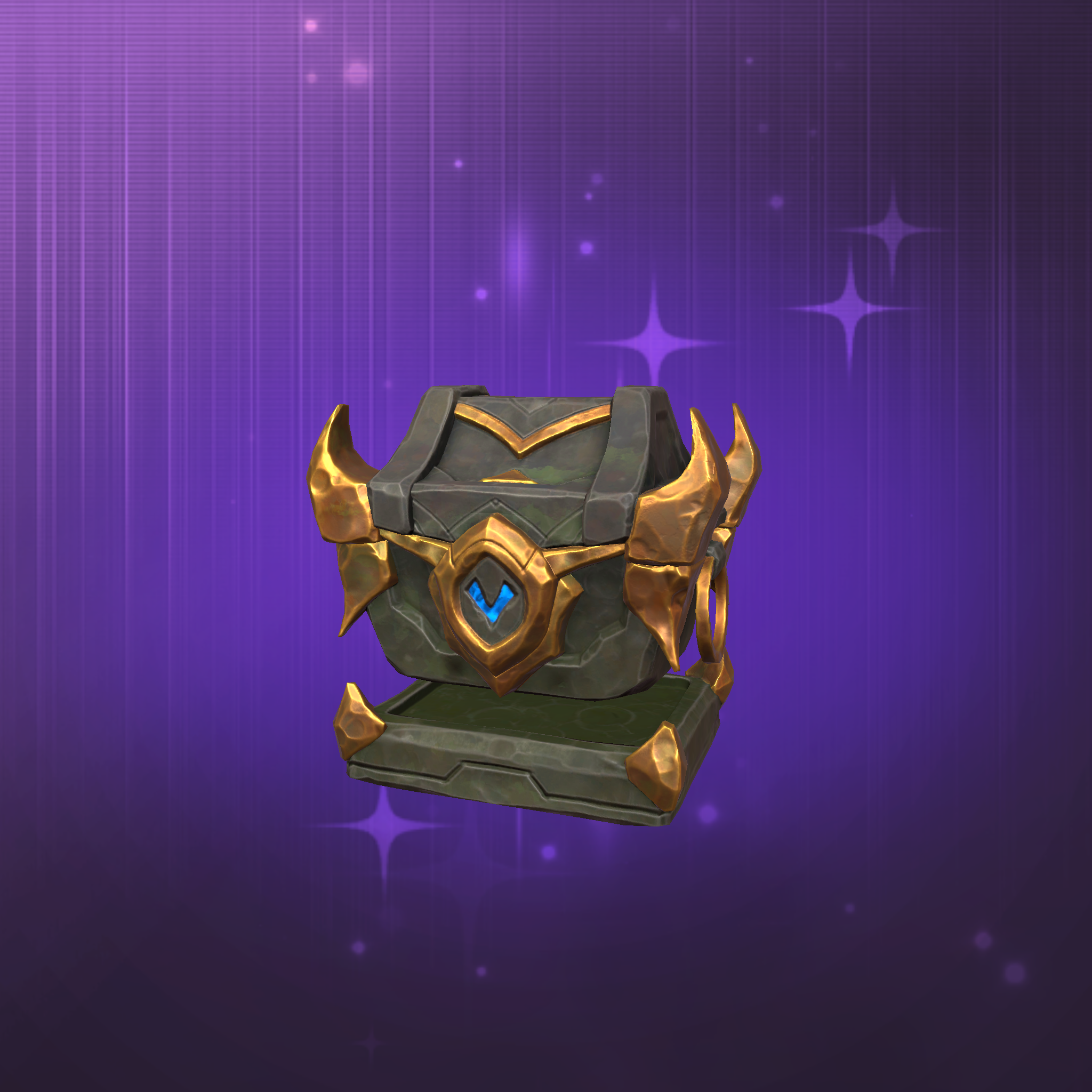 Runic Obsidian Strongbox (WorldShards)